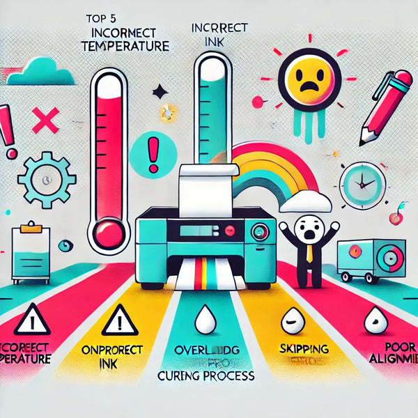 Top 5 Common Mistakes in Using DTF Films – And How to Avoid Them – Eagle DTF Print