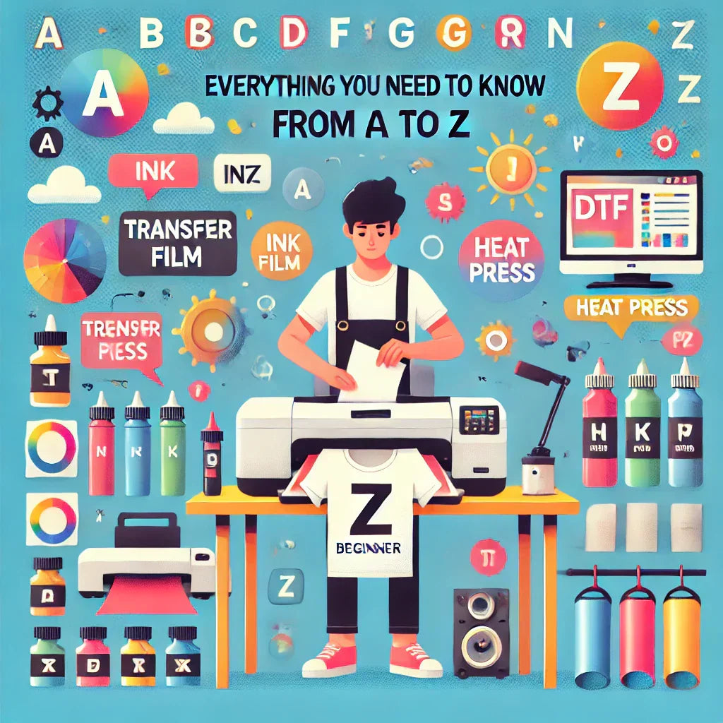 1️⃣ DTF Printing for Beginners:Everything You Need to Know from A to Z – Eagle DTF Print