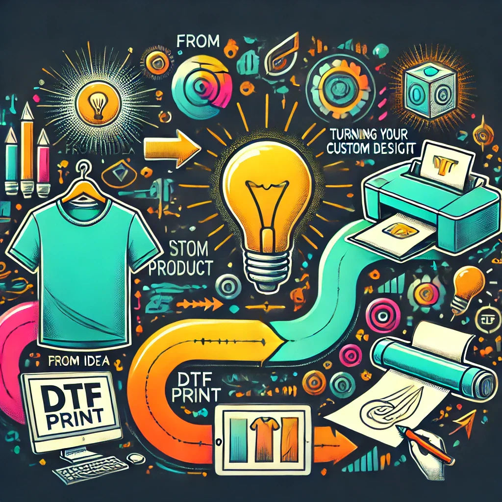1️⃣ From Idea to Product: Turning Your Custom Design into a DTF Print ...