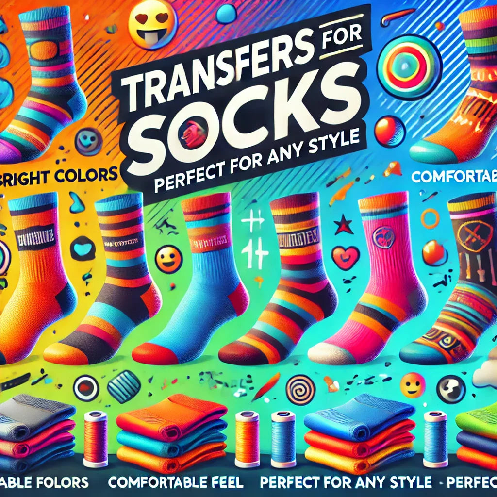 Transfers for Socks – Custom Heat Press Designs for Every Step 🧦 ...