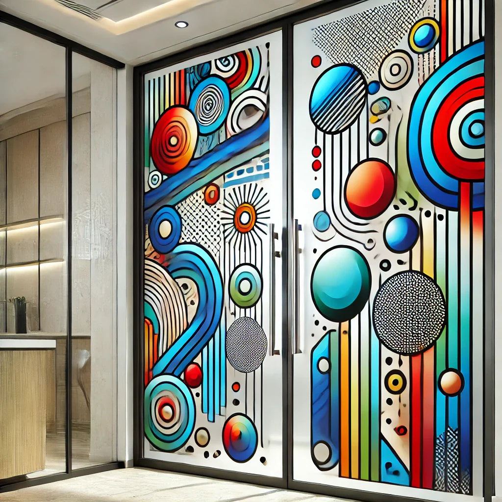 UV Sticker for Glass Doors: Custom Stickers for Your Space – Eagle DTF ...