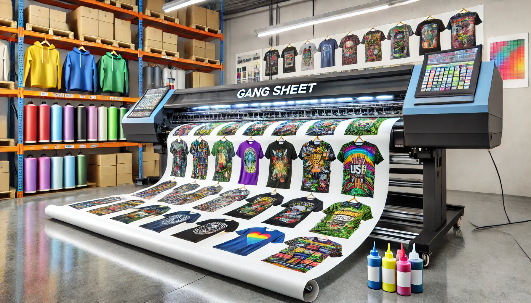 DTF Gang Sheet Printer | Maximize Print Efficiency
